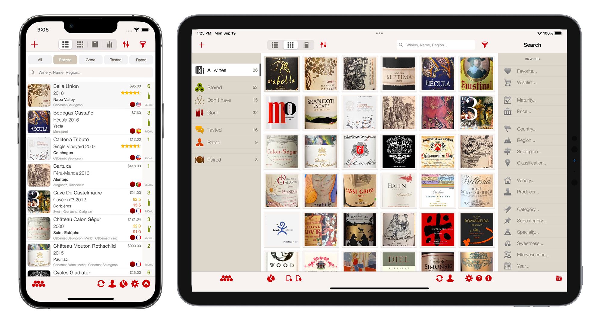 VinoCell THE Wine Cellar APP vinocell-the-wine-cellar-app