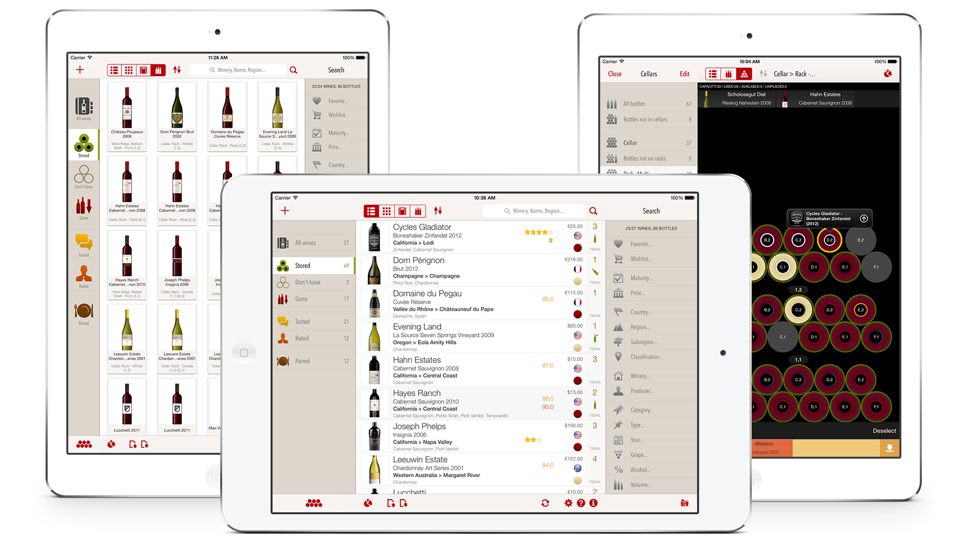 VinoCell - THE wine cellar APP