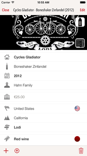 VinoCell - THE wine cellar APP